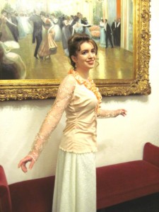 An Elegant Lacy Peach Blouse - McCalls 6399 Pattern Review | Edelweiss ...